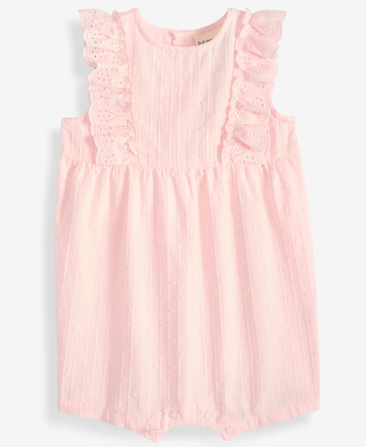 Click here for First Impressions Baby Girls Clip Dot Tank Sunsuit... prices