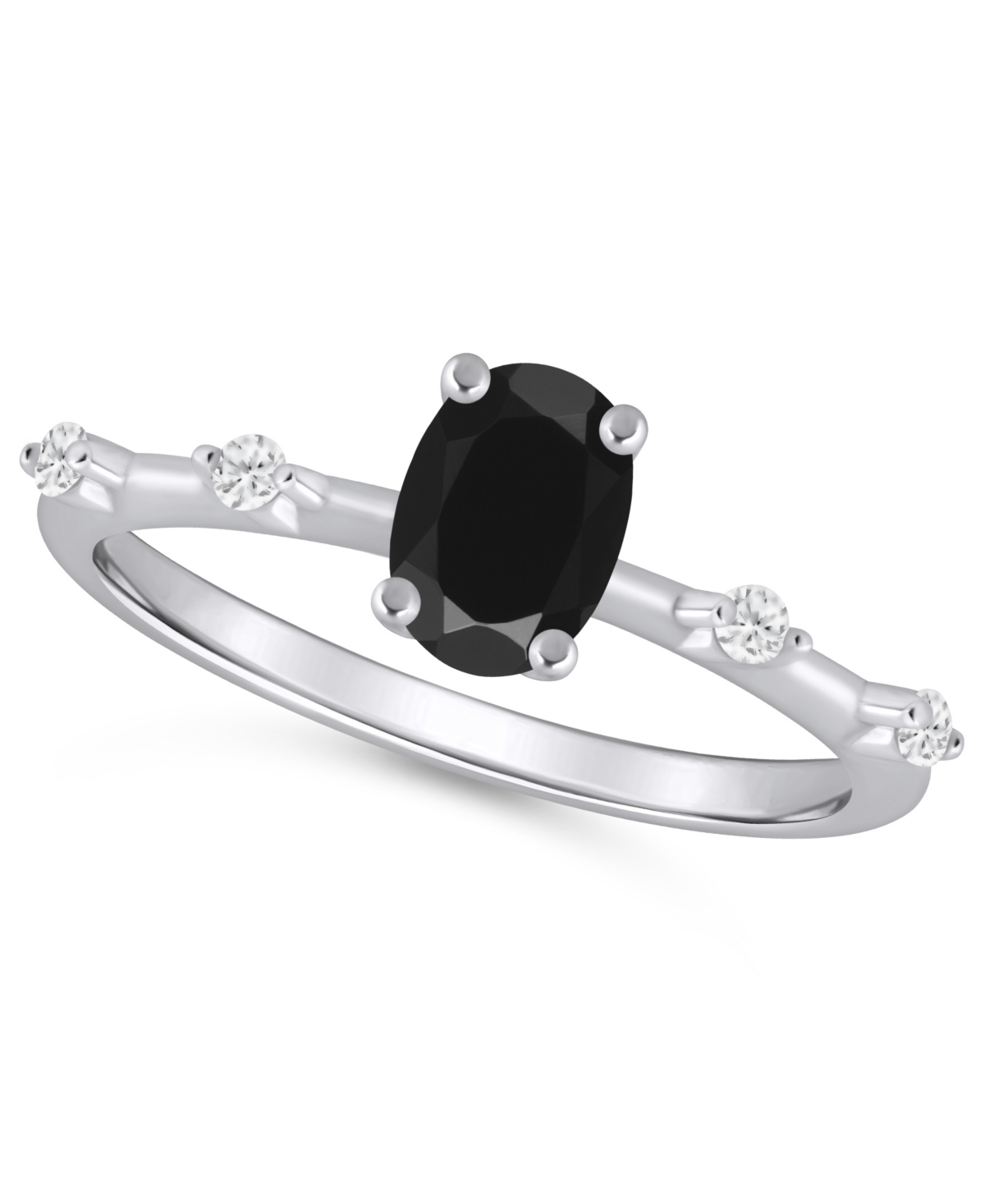 Click here for Macys Gemstone and Diamond (1/10 ct. t.w.) Ring in... prices