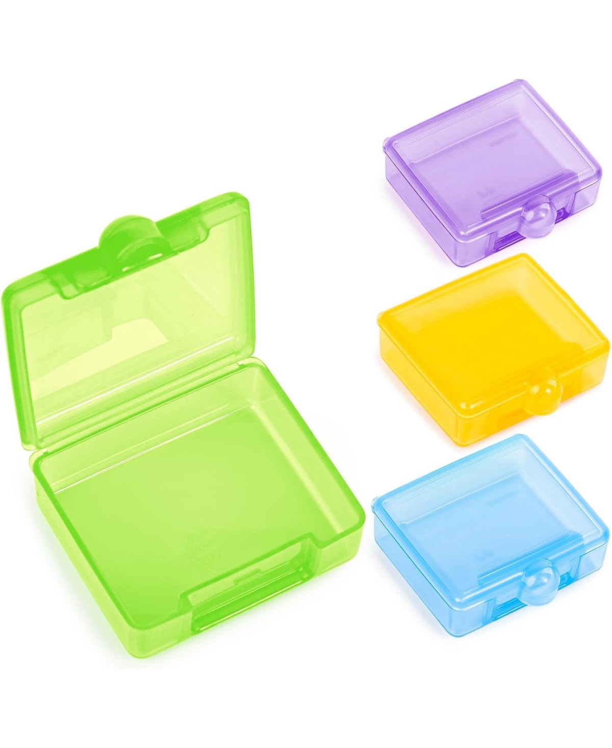 Click here for Sukuos Small Pill Box 4-Pack Travel Pill Organizer... prices