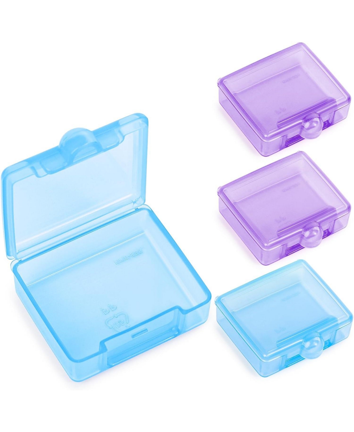 Click here for Sukuos Small Pill Box 4-Pack Travel Pill Organizer... prices