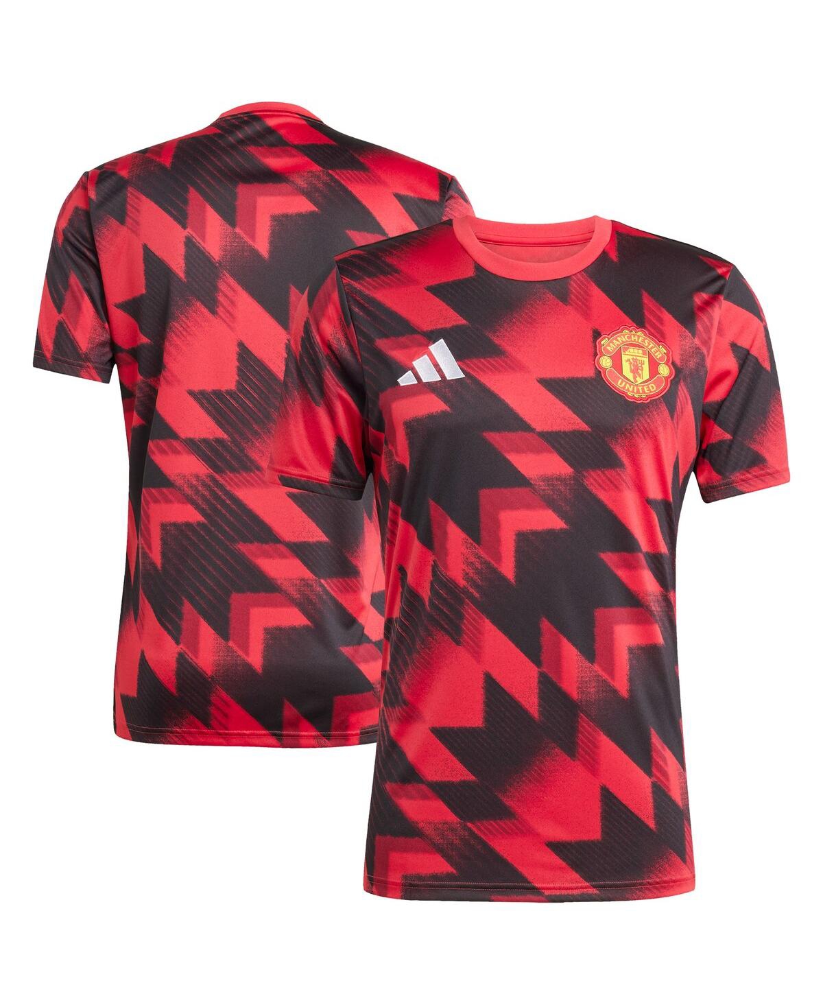Click here for Adidas Mens Red Manchester United 2025/26 Aeroread... prices