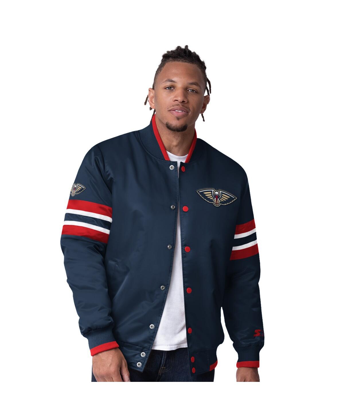 Click here for Starter Mens Navy New Orleans Pelicans Scout Varsi... prices