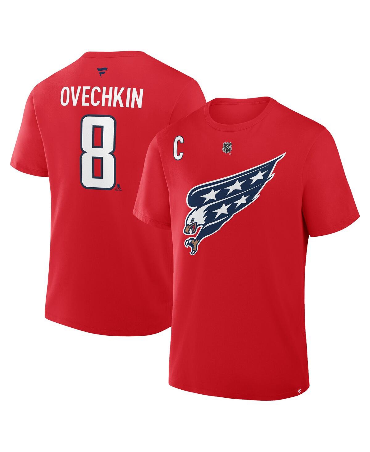 Click here for Fanatics Mens Alexander Ovechkin Red Washington Ca... prices