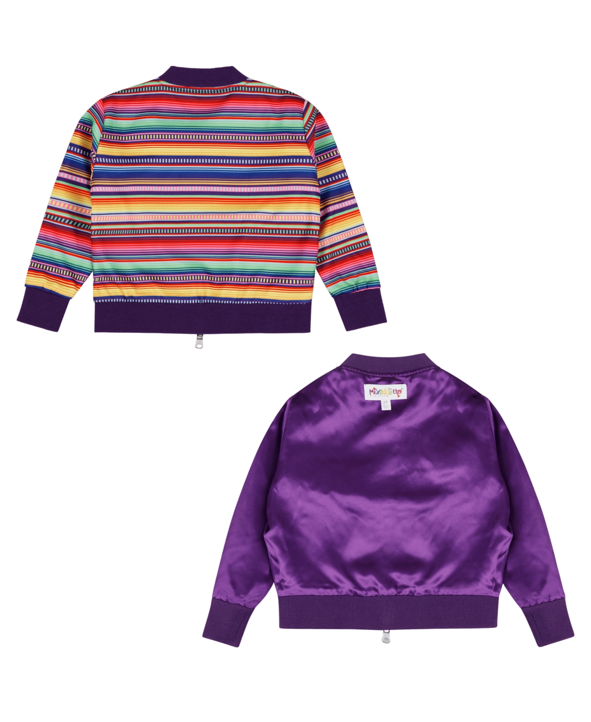 Click here for Mixed Up Clothing Girls Reversible Bomber Jacket -... prices