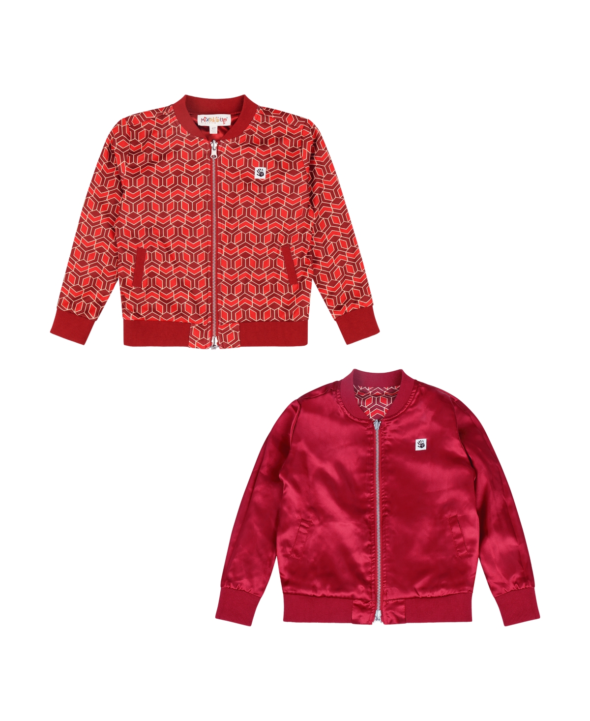 Click here for Mixed Up Clothing Girls Reversible Bomber Jacket -... prices