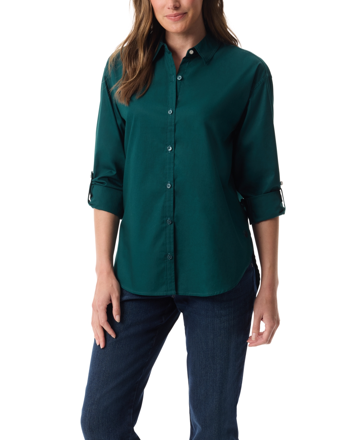 Click here for Gloria Vanderbilt Womens Eco Flex Comfort Button-U... prices