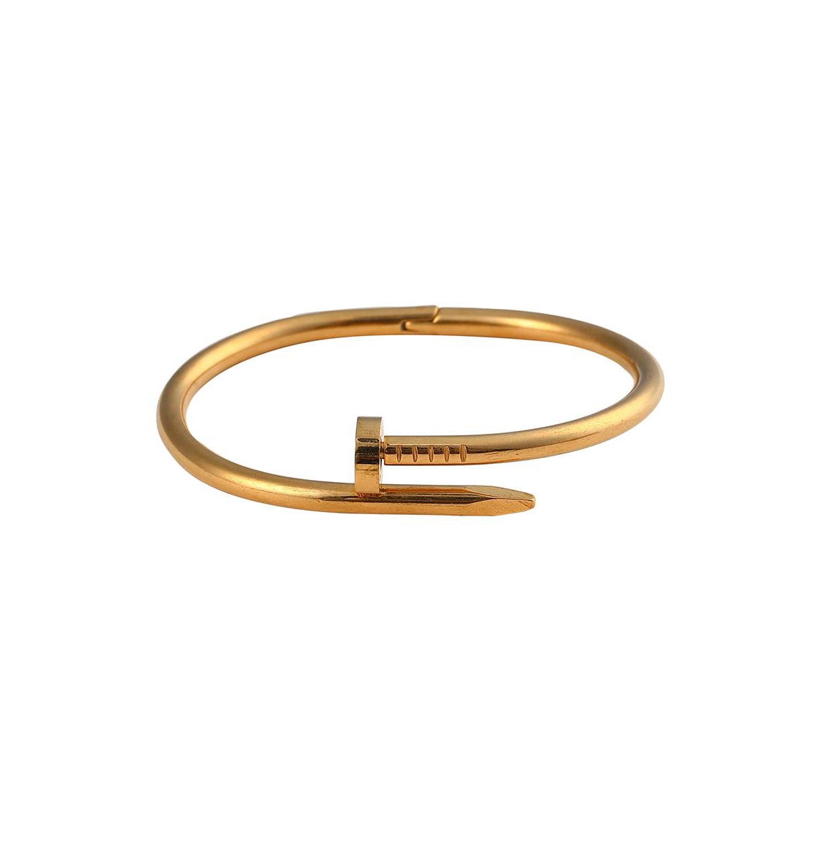 Click here for Sohi Womens The Screw Bangle Bracelet - Gold prices