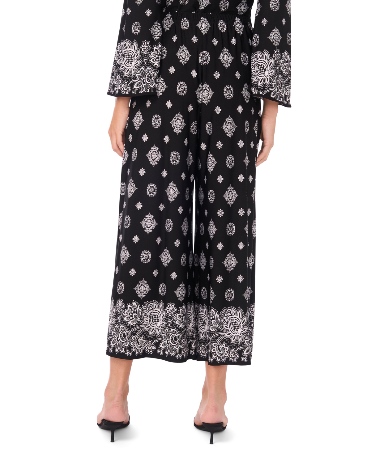 Click here for Sam & Jess Petite Side Slit Wide Leg Pants - Rich... prices