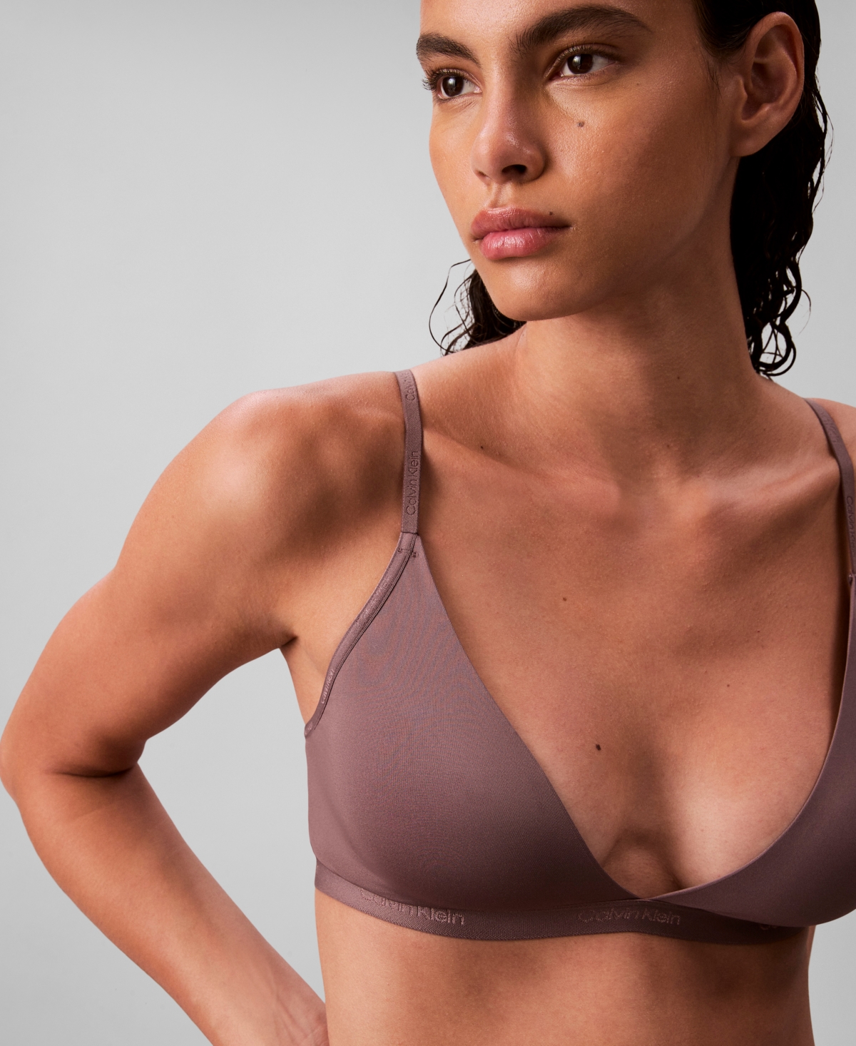 Click here for Calvin Klein Womens Form To Body Lightly Lined Tri... prices