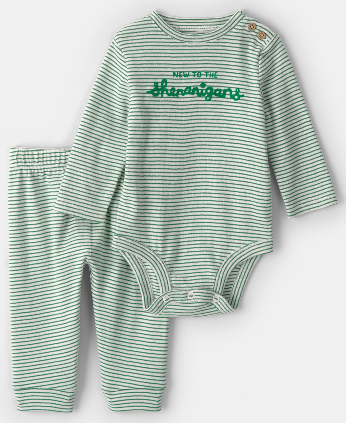 Click here for Carters Baby Girls or Baby Boys 2-Piece Shenanigan... prices