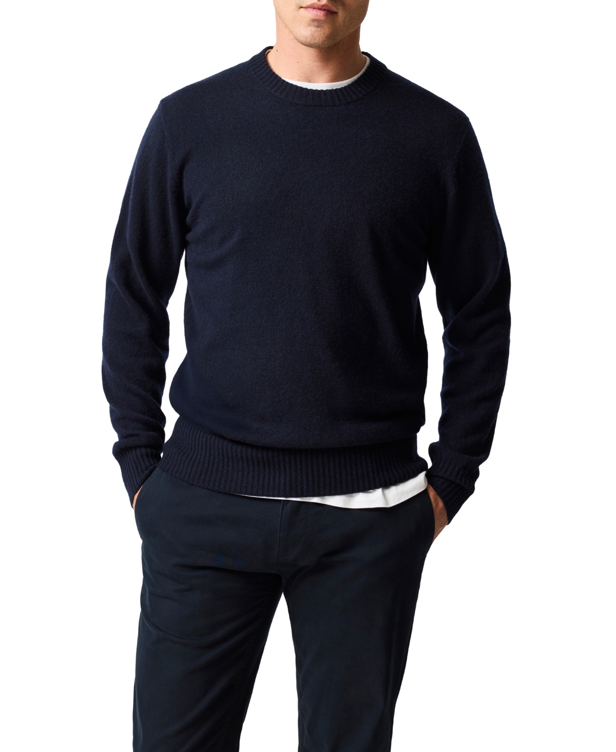Click here for Rodd & Gunn Mens Stewart Island Knit Sweater - Mid... prices
