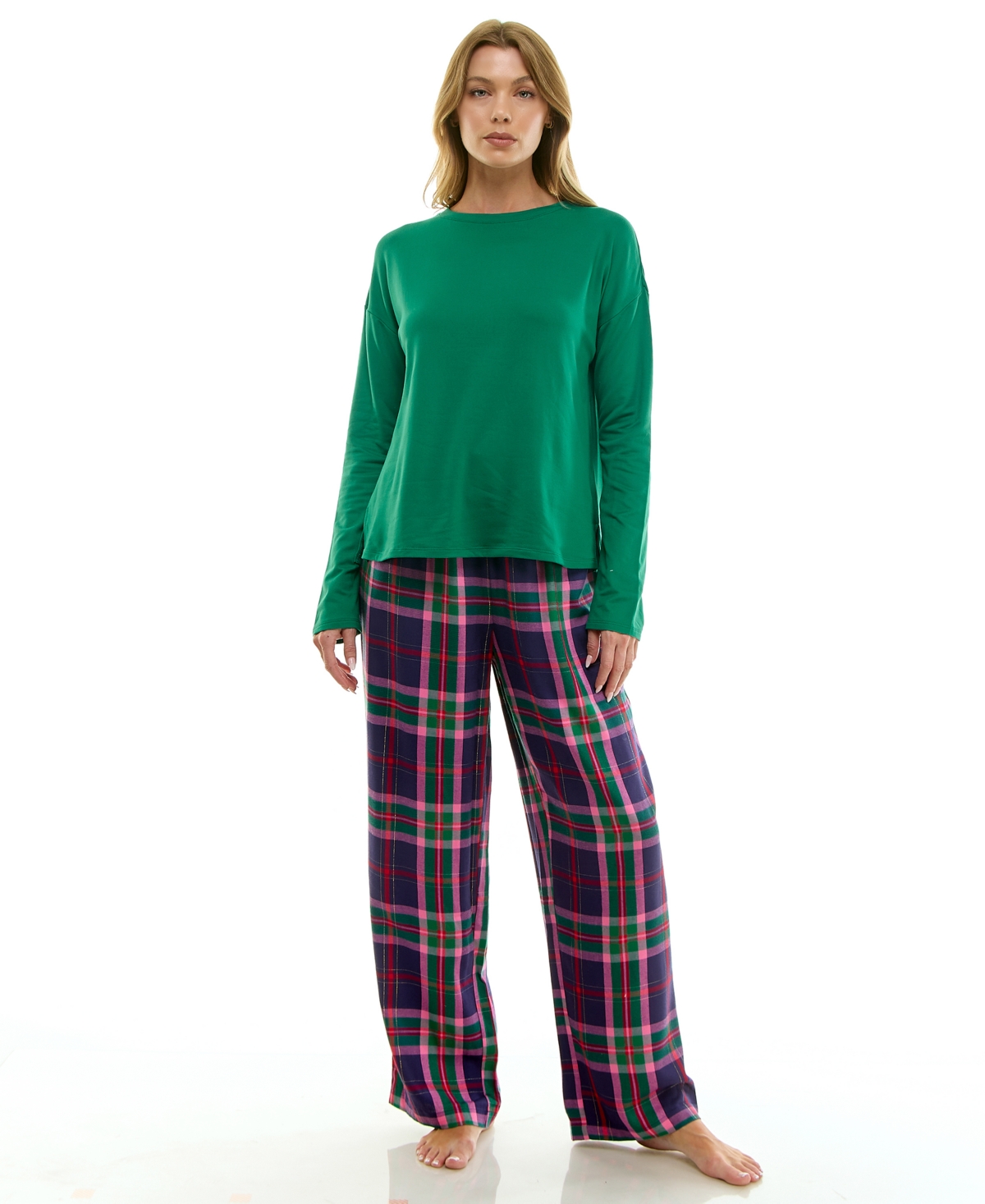 Click here for Roudelain Womens Printed Open Leg Contrast Waistba... prices