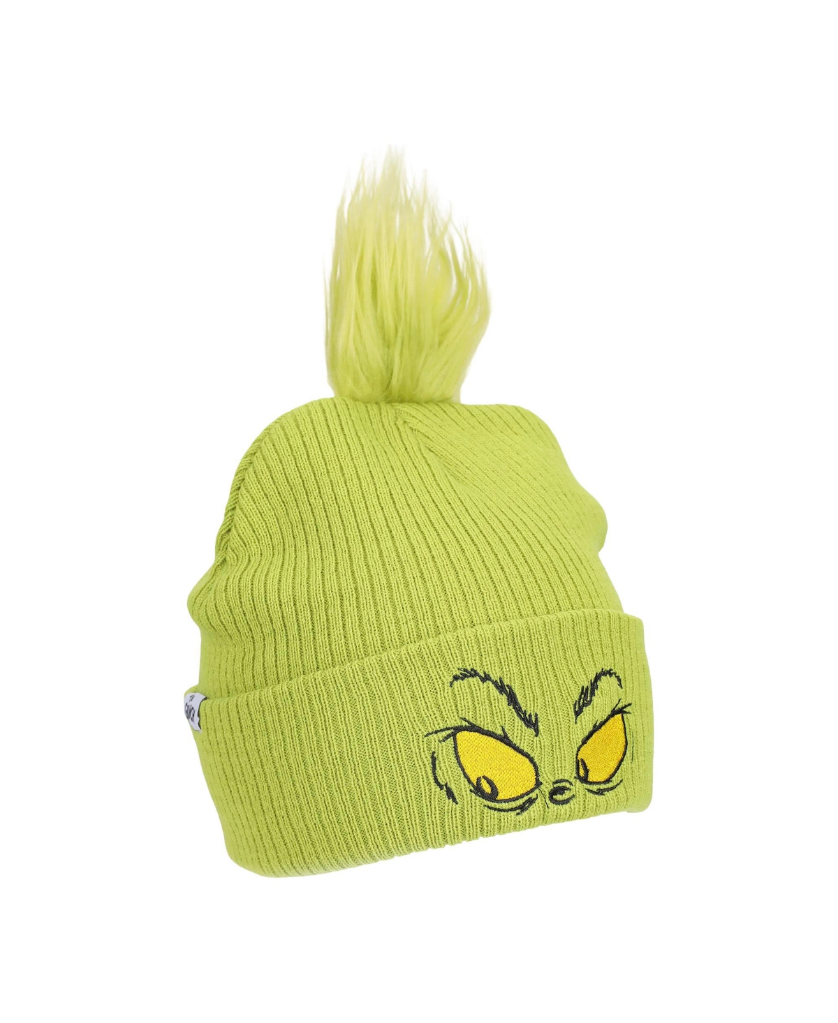 Click here for The Grinch Mens Grinch Eyes Embroidery And Faux Ha... prices