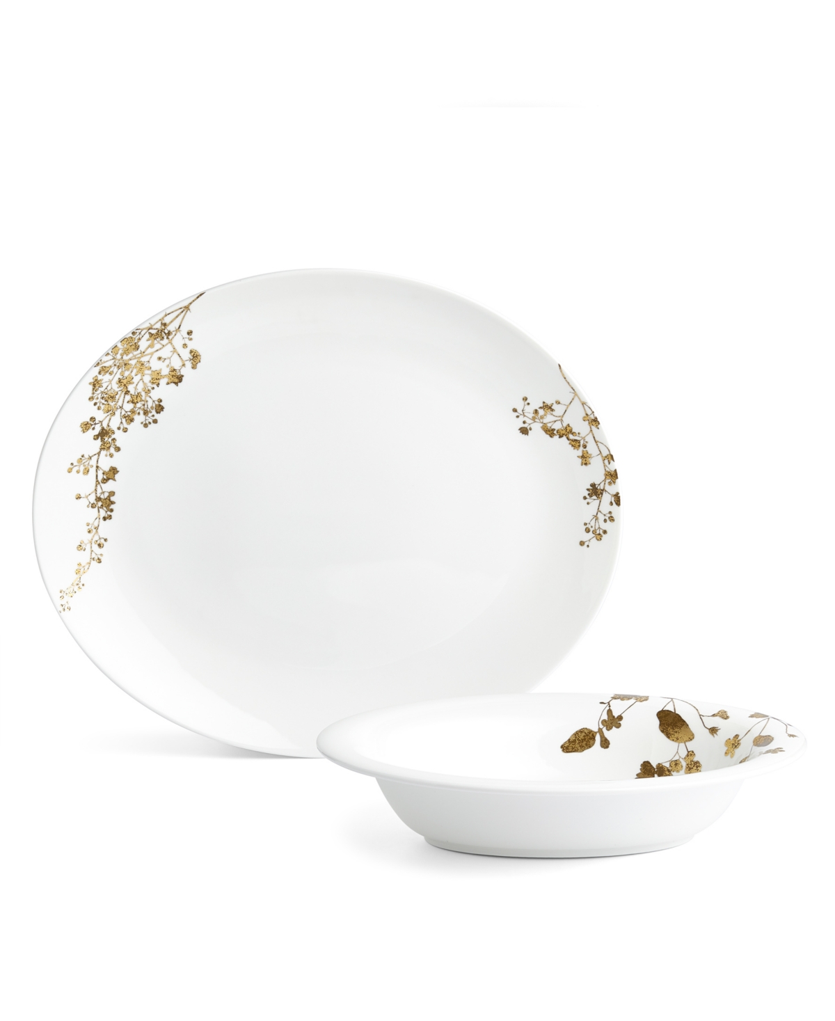 Click here for Vera Wang Wedgwood Jardin 2-Pc. Serving Set - Whit... prices