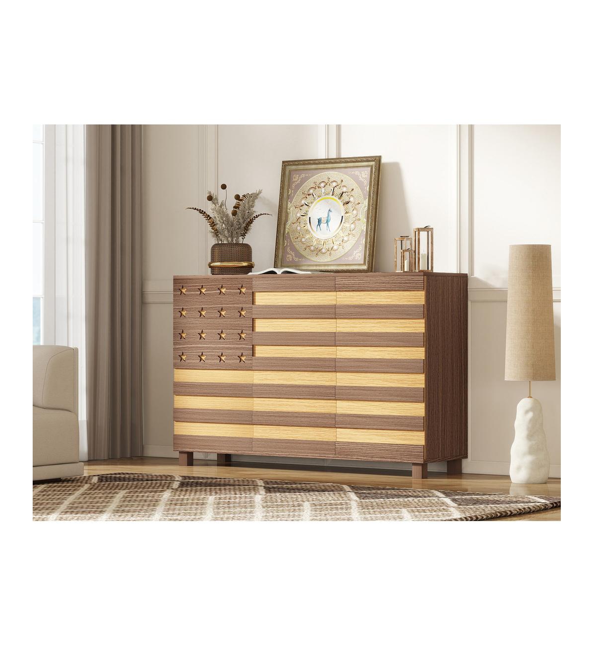 Click here for Casainc 55" Storage Cabinet with adjustable s... prices