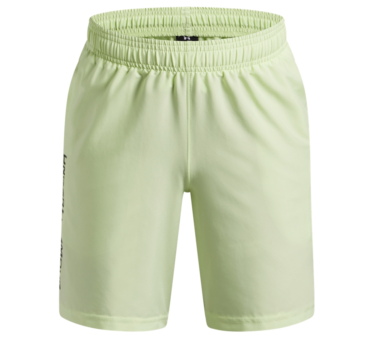 Click here for Under Armour Big Boys Woven Wordmark Shorts - Gree... prices