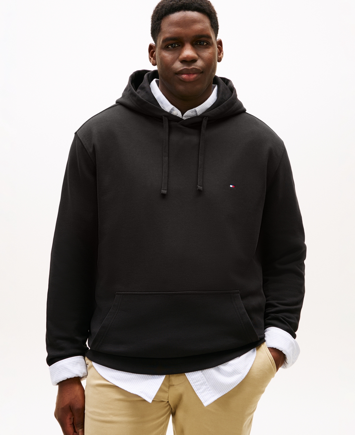 Click here for Tommy Hilfiger Mens Big & Tall Essential Hooded Sw... prices