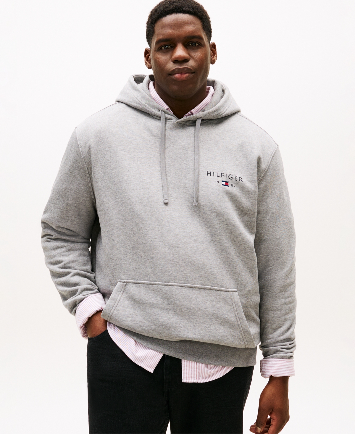 Click here for Tommy Hilfiger Mens Big & Tall Hooded Sweatshirt -... prices