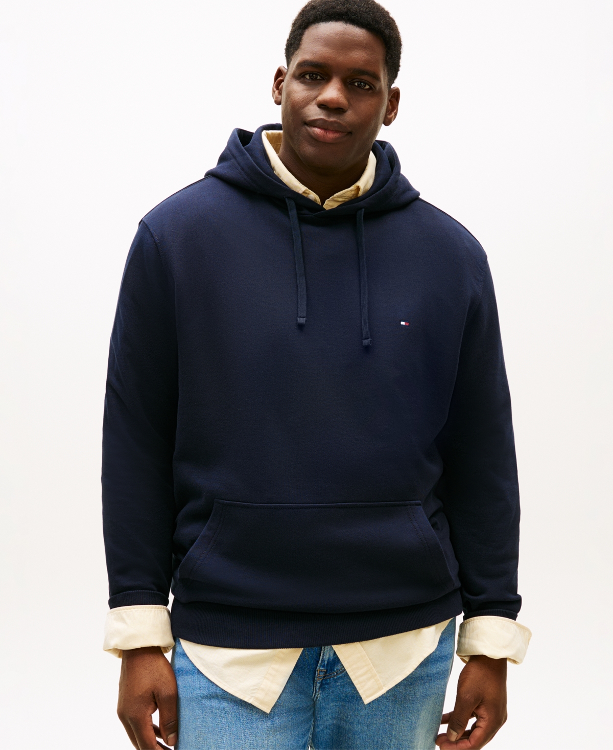 Click here for Tommy Hilfiger Mens Big & Tall Essential Hooded Sw... prices