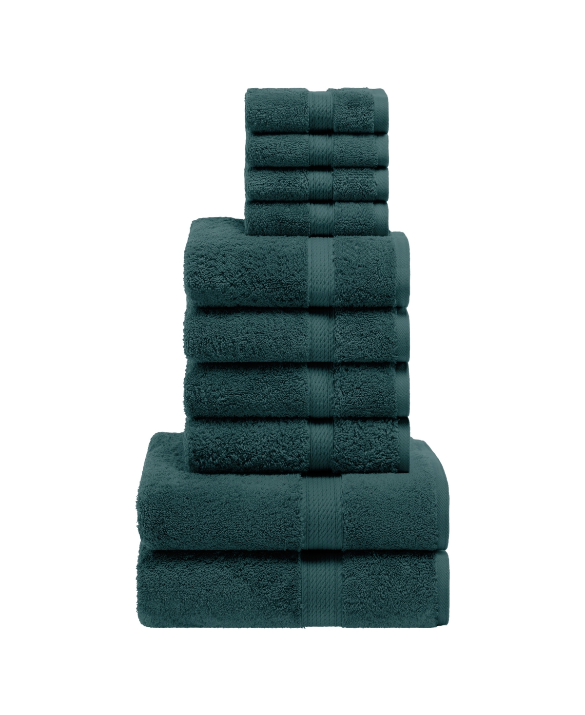 Click here for Superior Egyptian Cotton 10-Pc. Towel Set - Teal prices