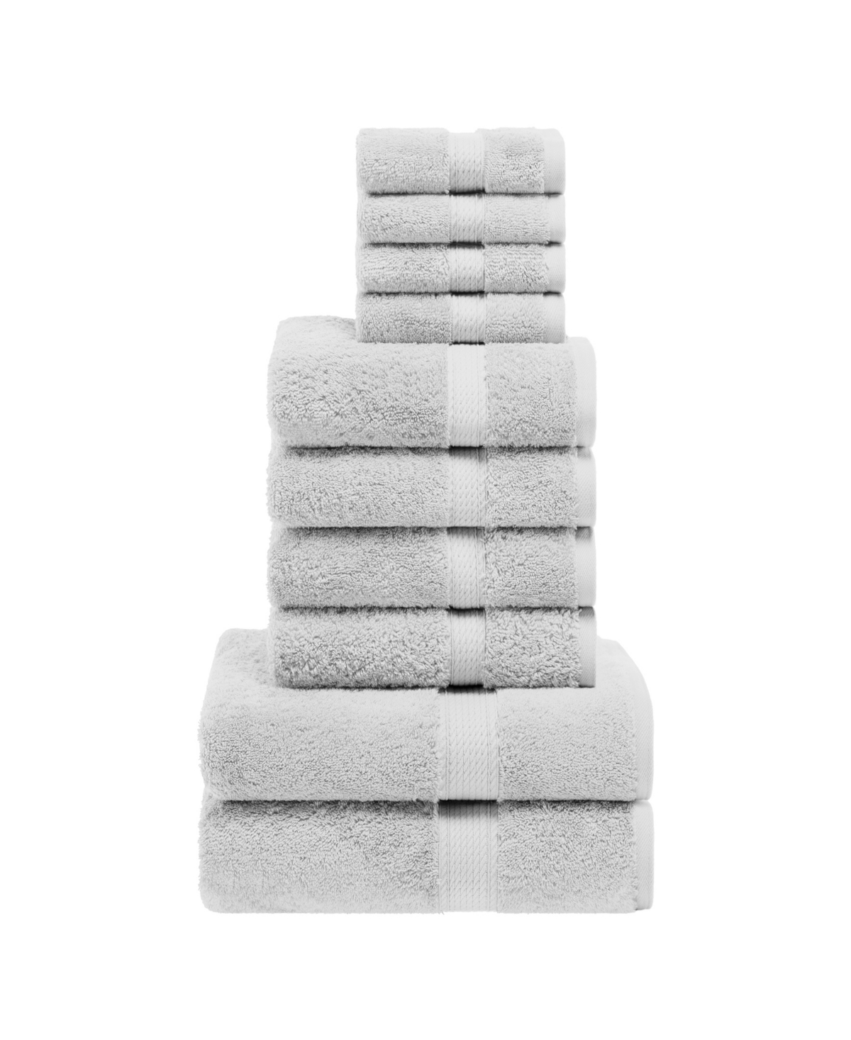 Click here for Superior Egyptian Cotton 10-Pc. Towel Set - Silver prices