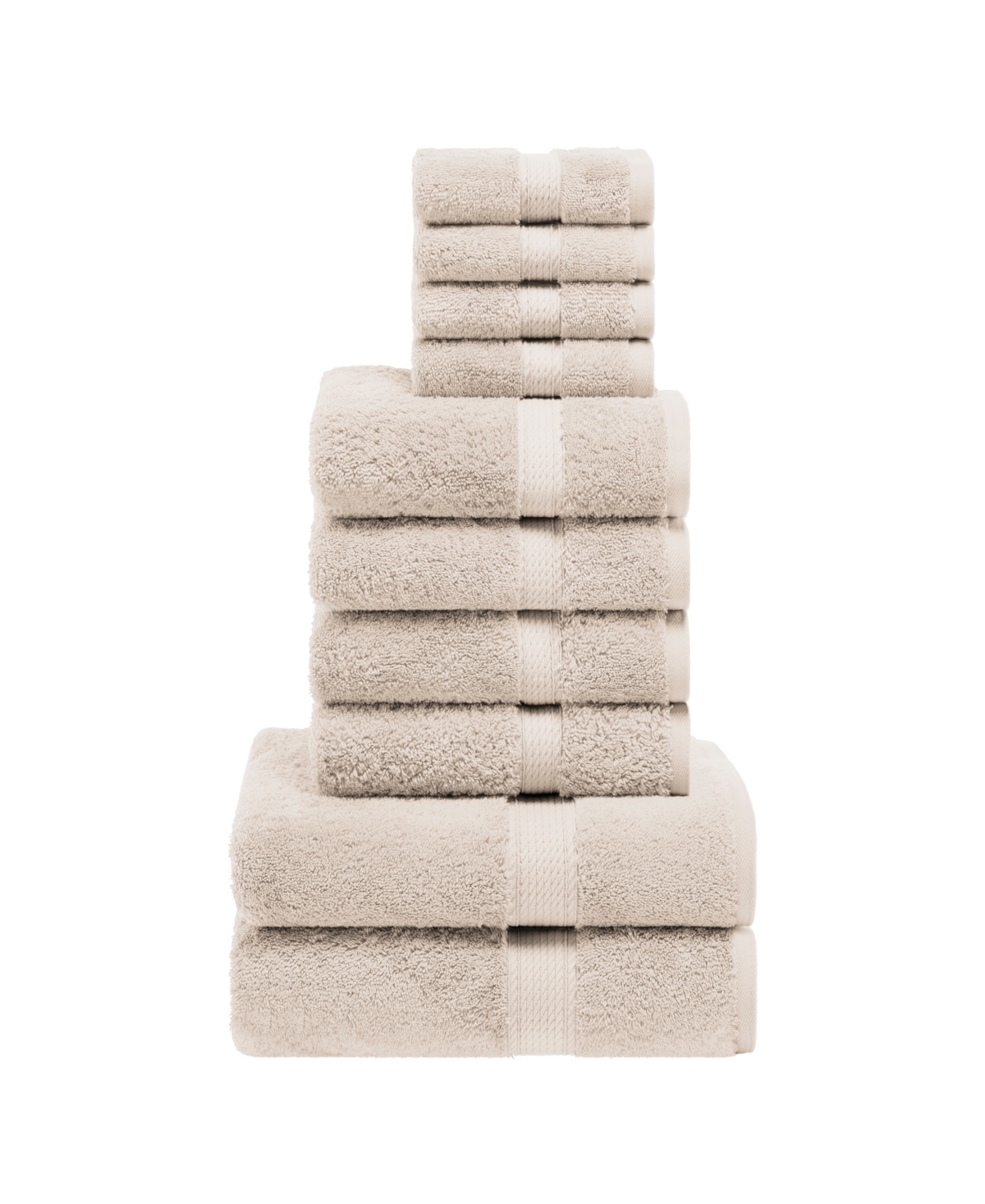Click here for Superior Egyptian Cotton 10-Pc. Towel Set - Stone prices
