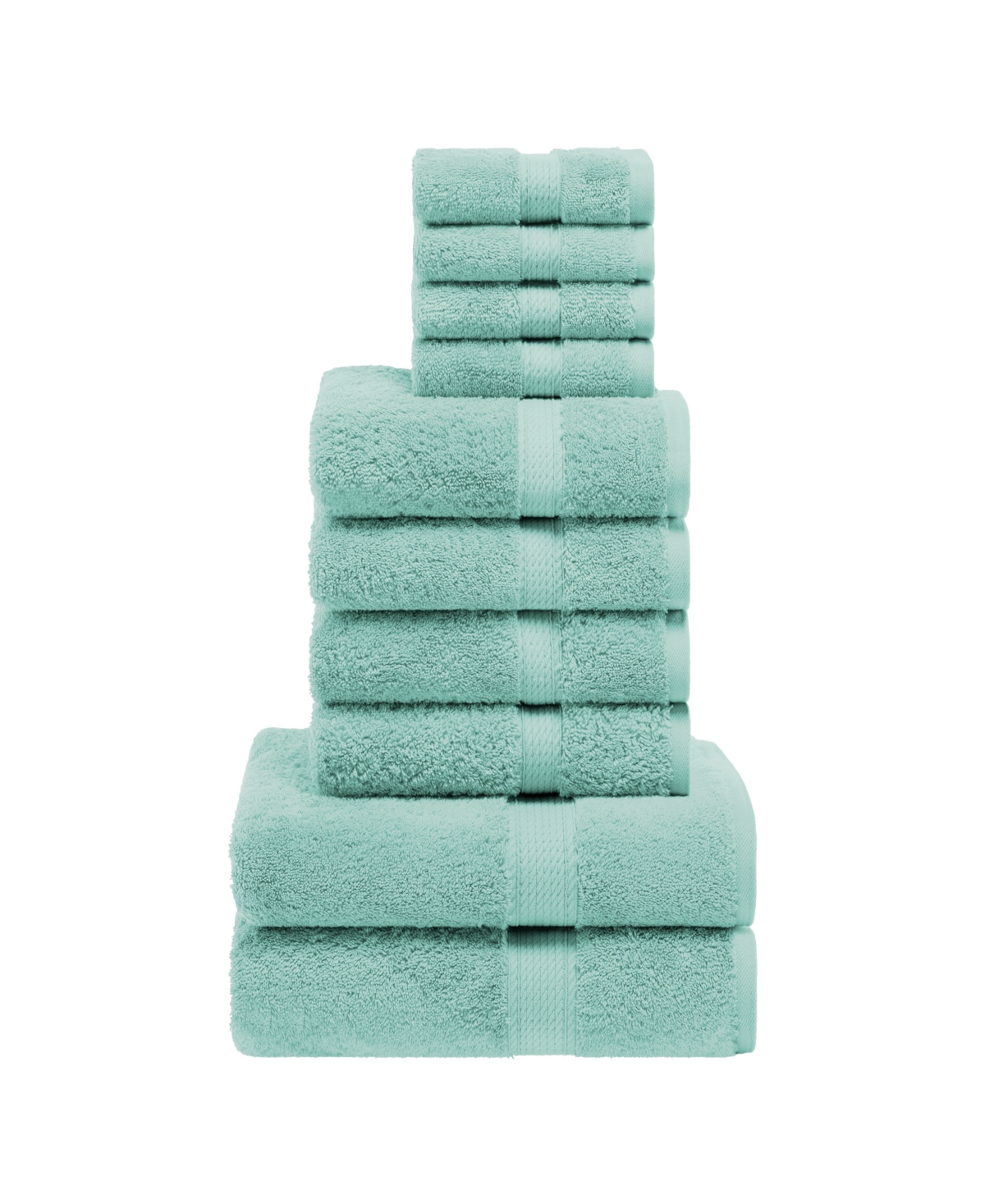 Click here for Superior Egyptian Cotton 10-Pc. Towel Set - Sea Fo... prices