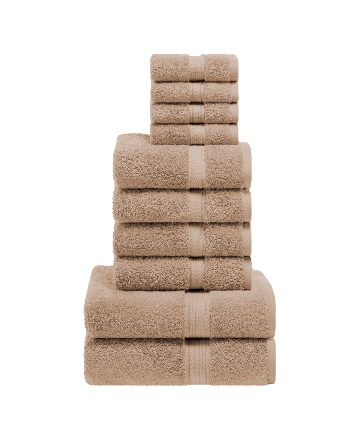 Click here for Superior Egyptian Cotton 10-Pc. Towel Set - Latte prices