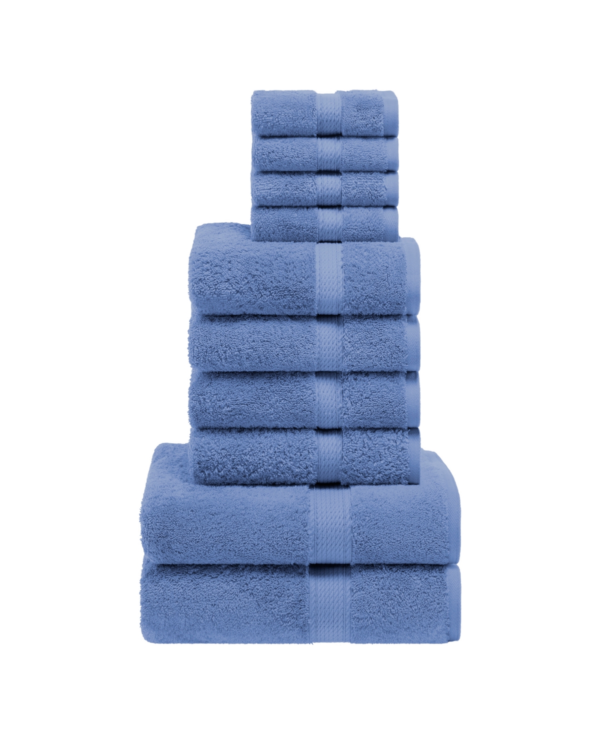 Click here for Superior Egyptian Cotton 10-Pc. Towel Set - Denim... prices