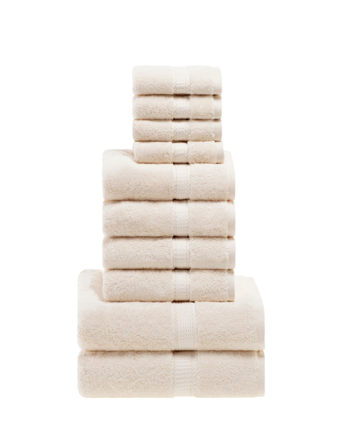 Click here for Superior Egyptian Cotton 10-Pc. Towel Set - Cream prices