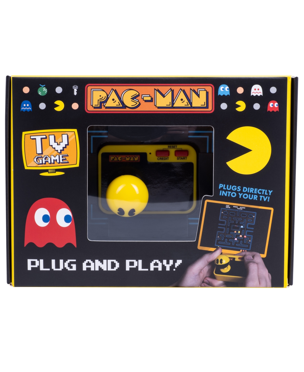 Click here for Fizz Creations Pac-man Plug and Play Tv Game prices