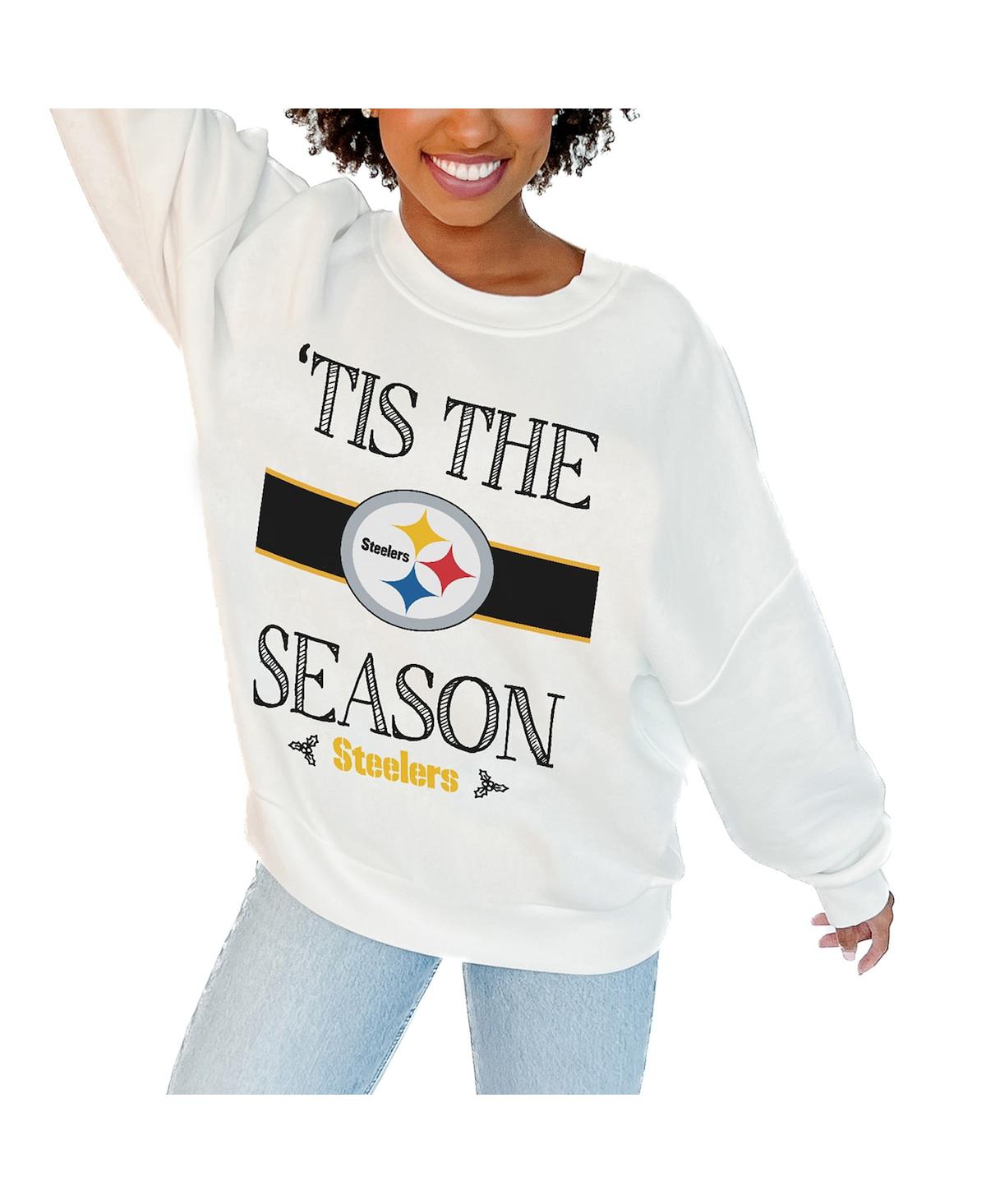 Click here for Gameday Couture Womens White Pittsburgh Steelers O... prices