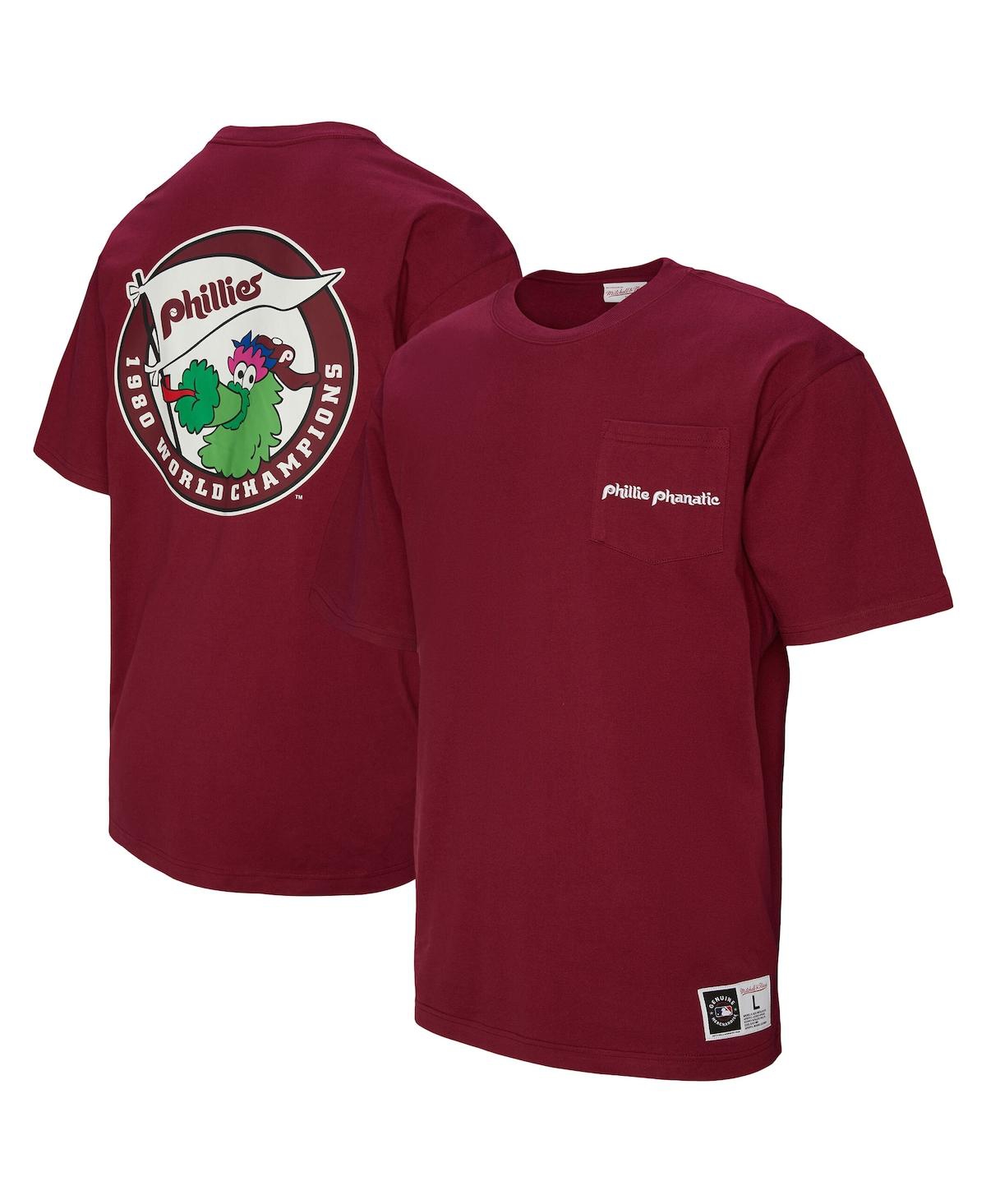 Click here for Mitchell & Ness Mens Burgundy Philadelphia Phillie... prices