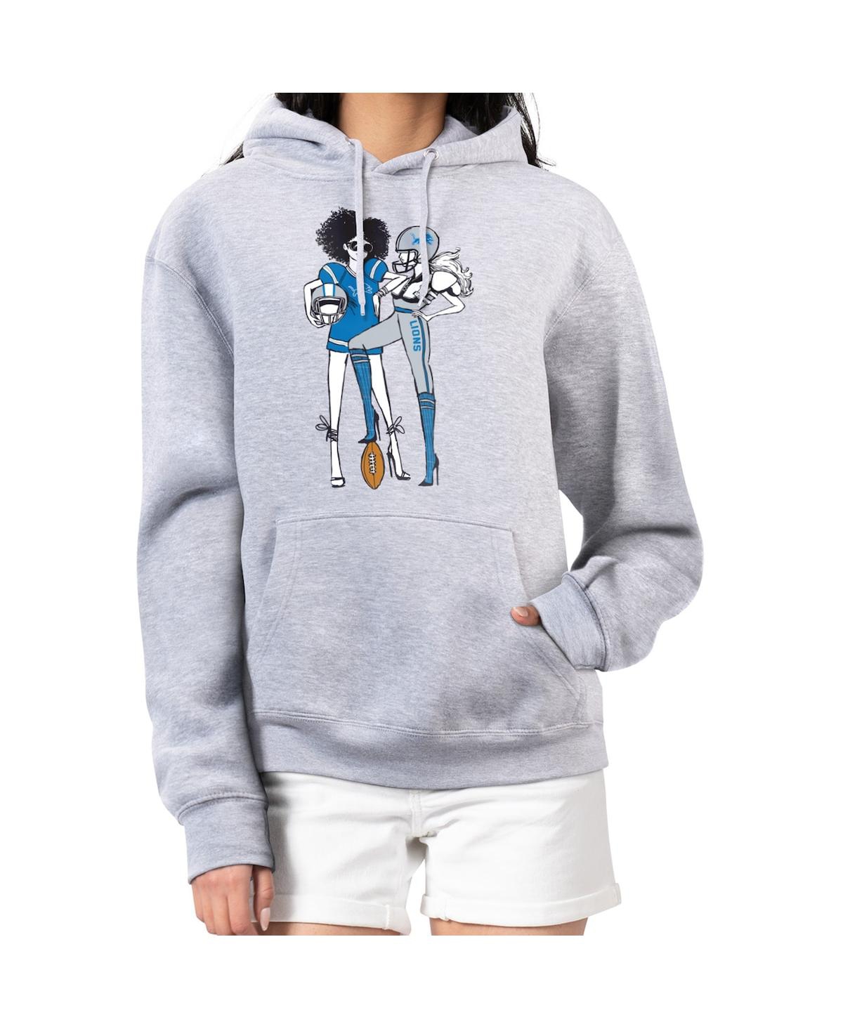 Click here for G-iii 4Her by Carl Banks Womens Heather Gray Detro... prices