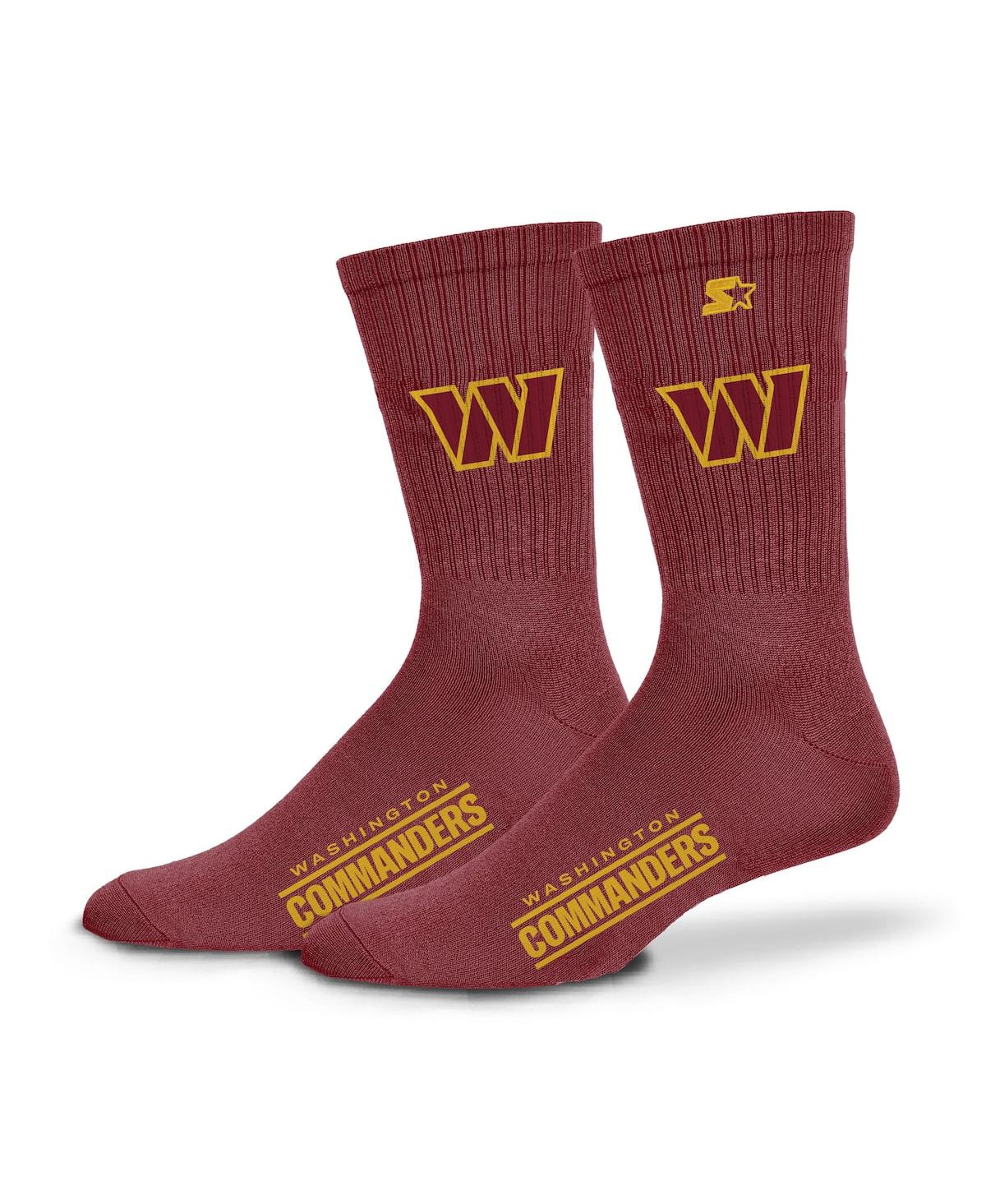 Click here for Starter Mens and Womens Burgundy Washington Comman... prices