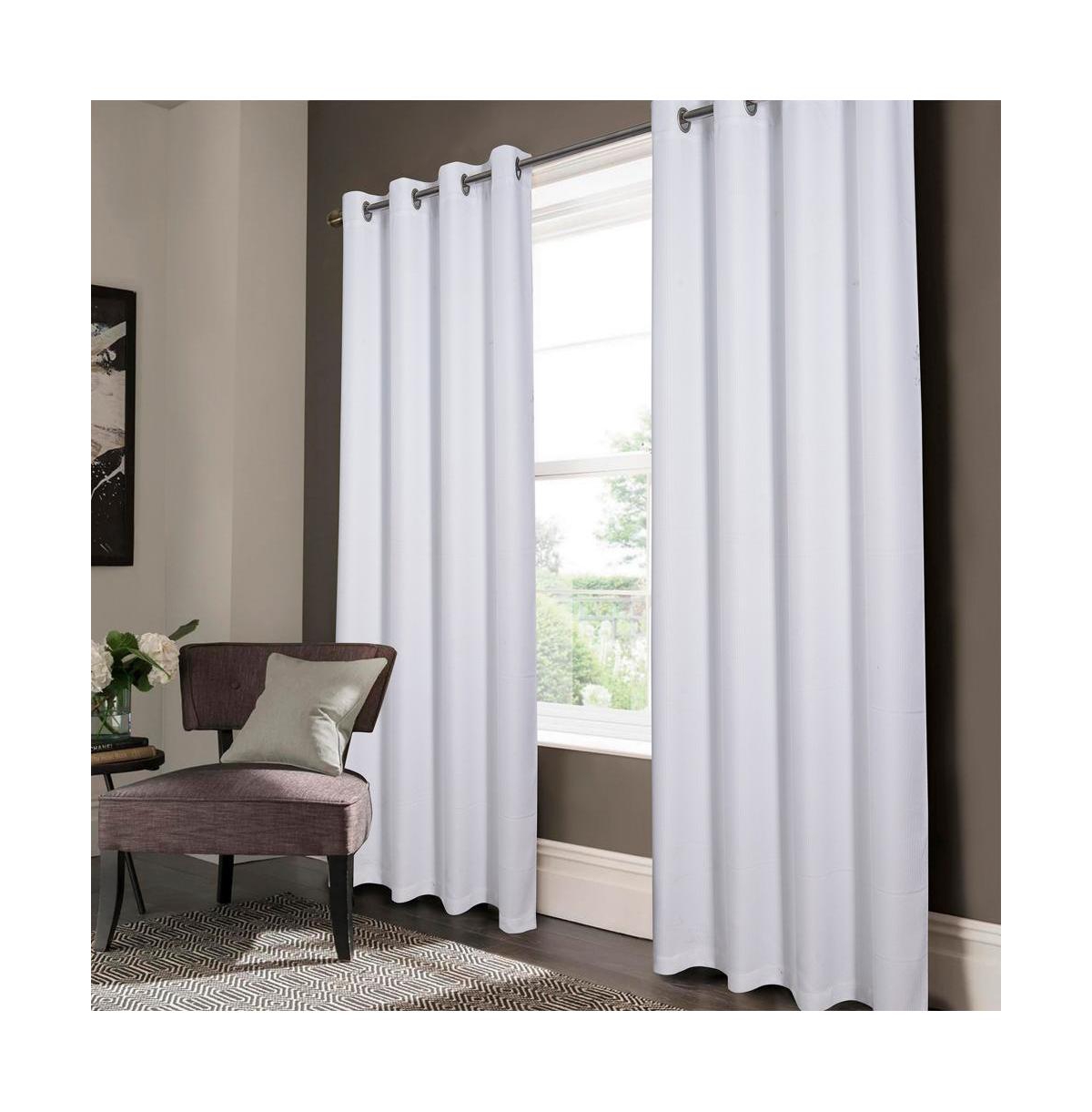 Click here for Oliva Gray Lucas Jacquard Blackout Grommet Panel -... prices