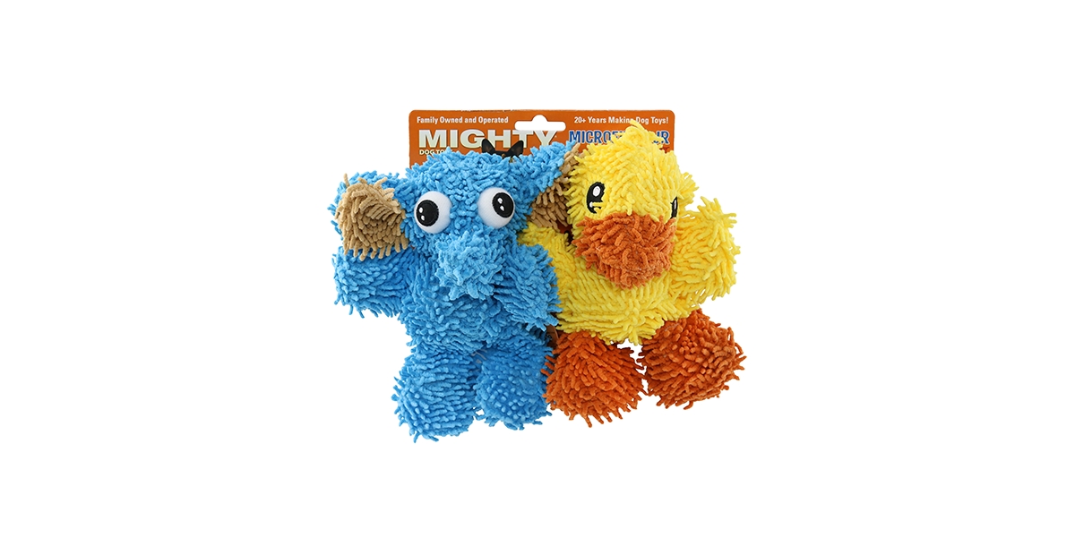 Click here for Mighty Jr Microfiber Ball Duck and Elephant 2 Pack... prices