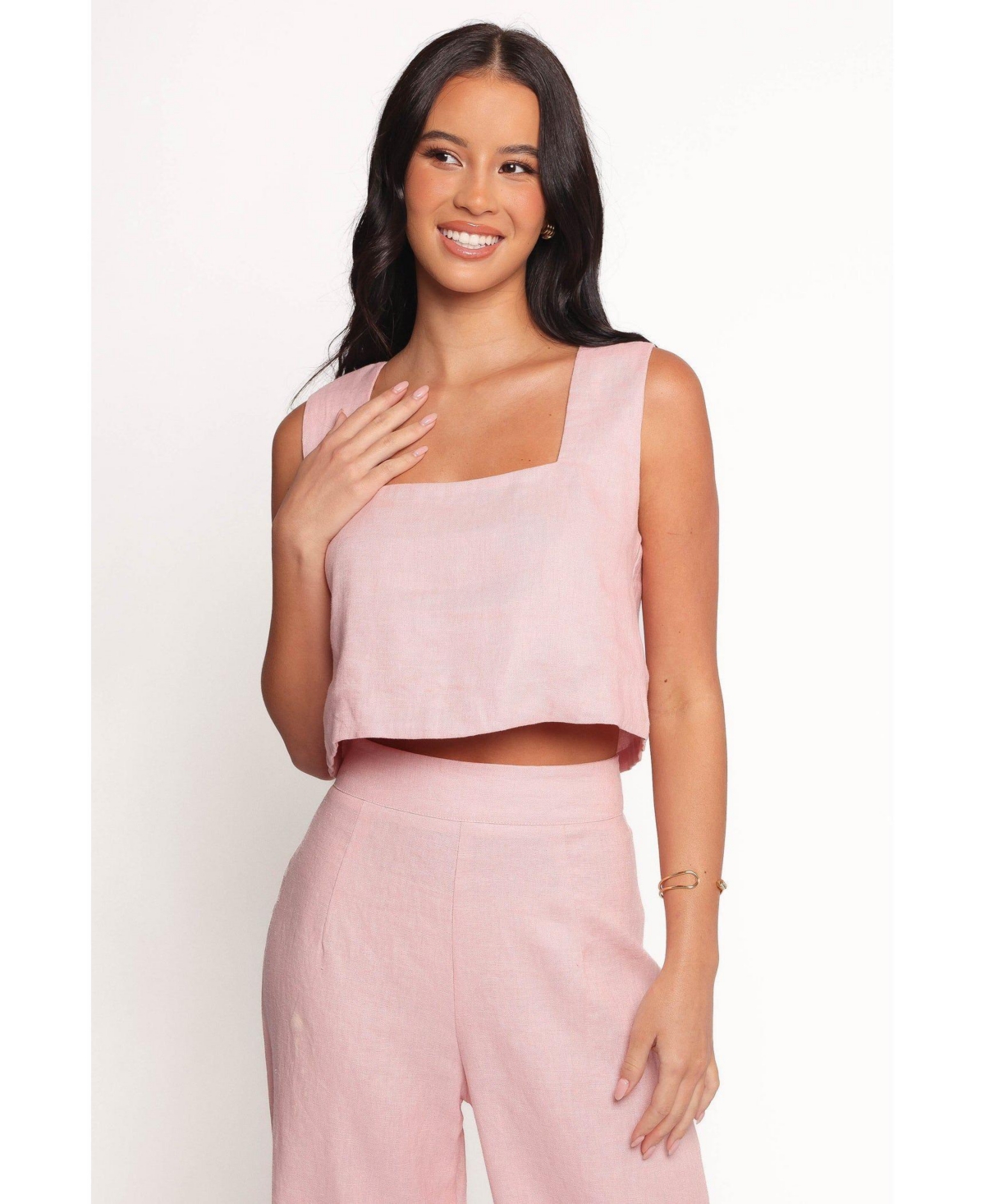 Click here for Petal and Pup Womens Devlin Top - Blush prices