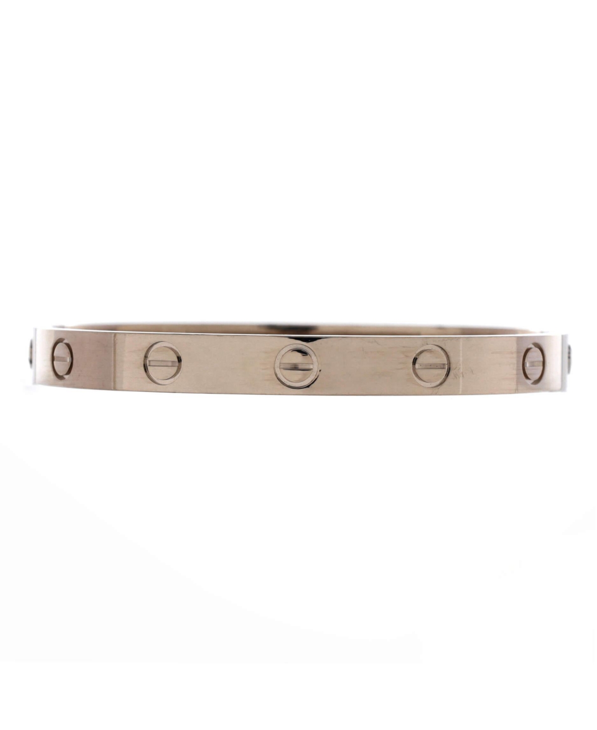 Click here for Pre-Owned Cartier Love Bracelet - 18k white gold prices