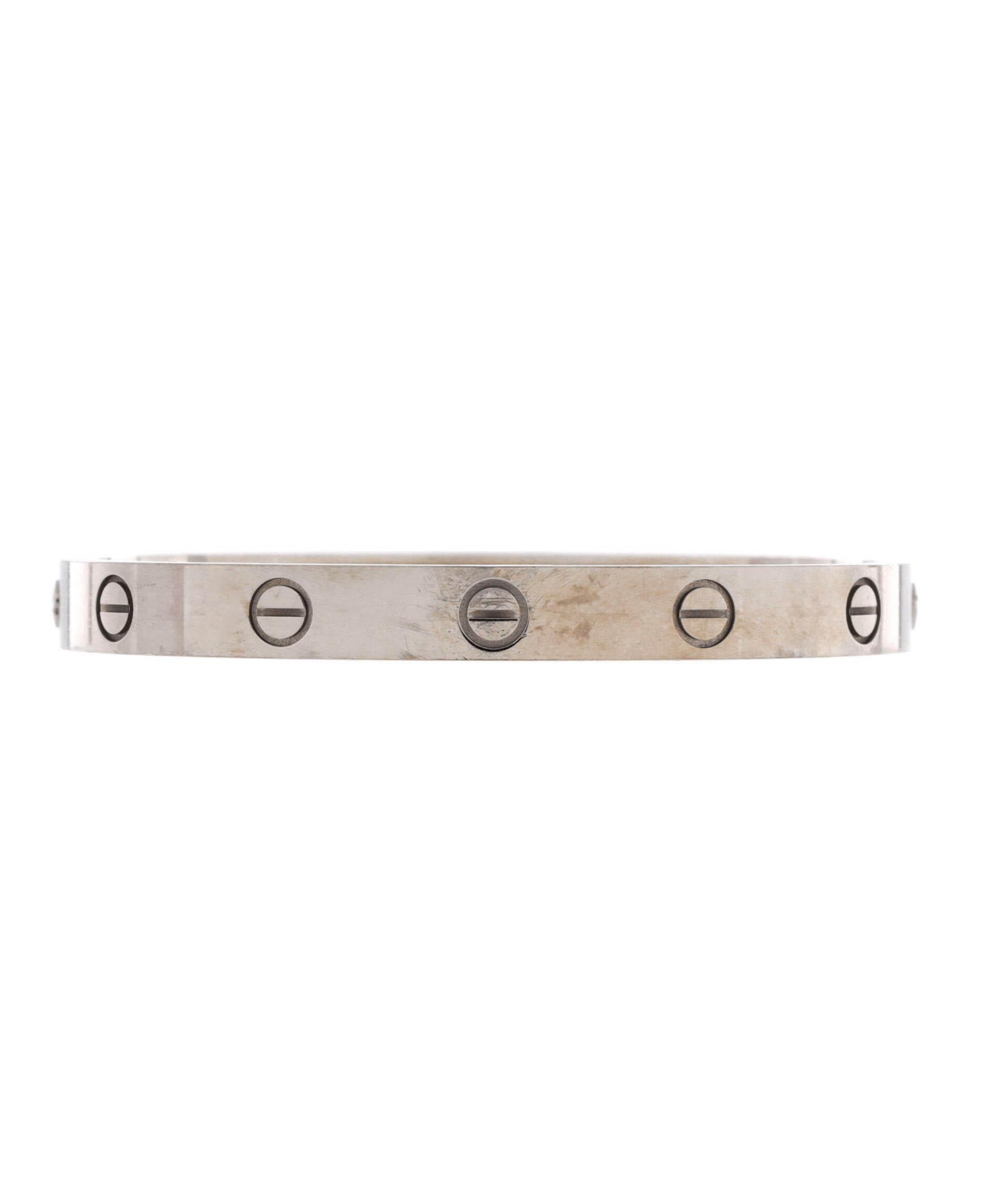 Click here for Pre-Owned Cartier Love Bracelet - 18k white gold prices