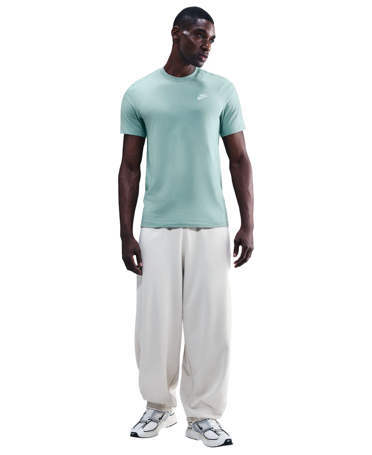 Click here for Nike Mens Sportswear Club Short Sleeve T-Shirt - C... prices