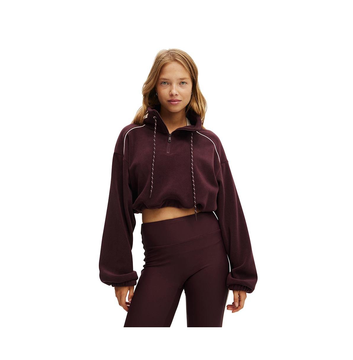 Click here for Cotton On Womens Active Explorer Polar Fleece Half... prices