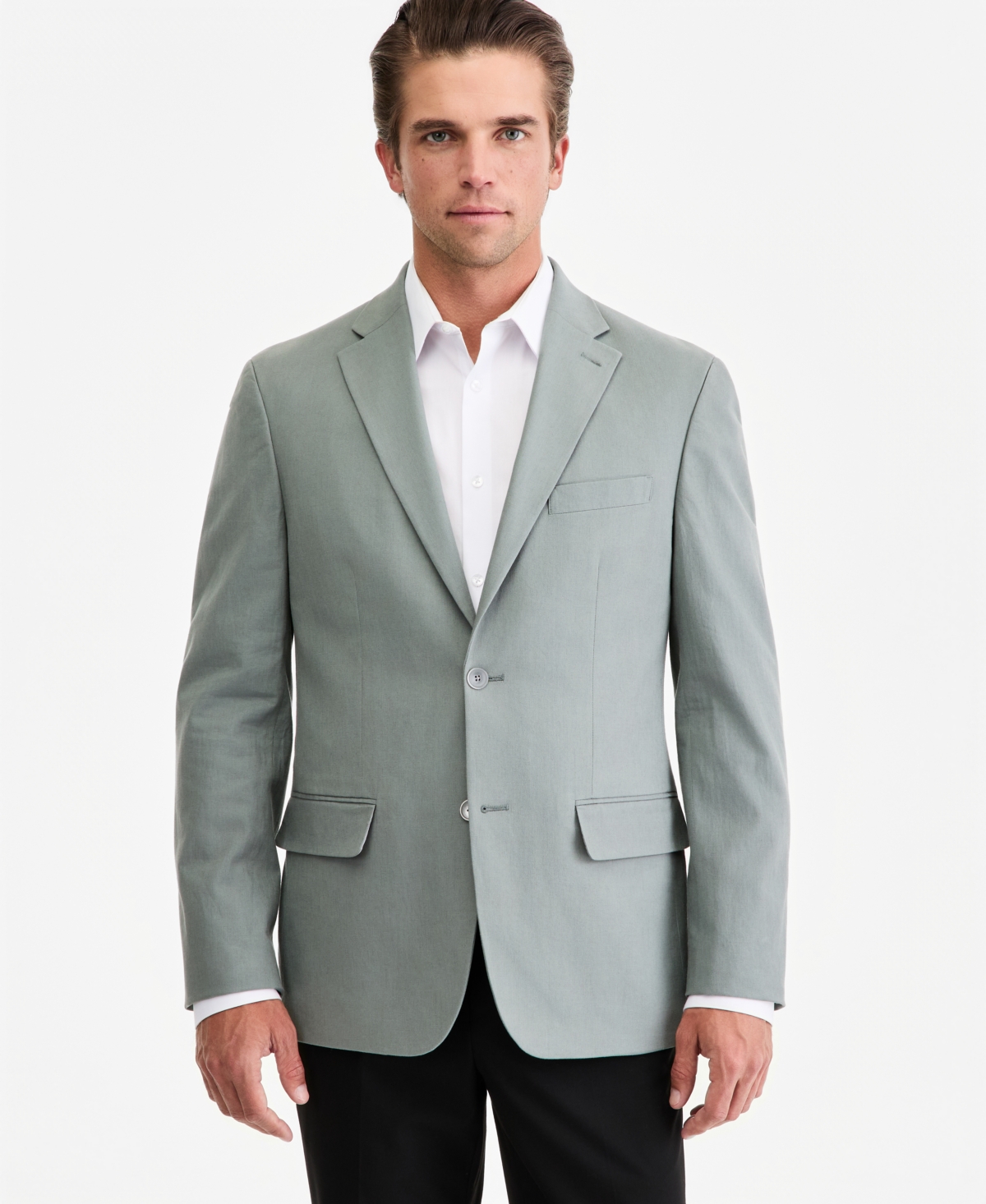 Click here for Tommy Hilfiger Mens Modern-Fit Linen Blend Blazer... prices