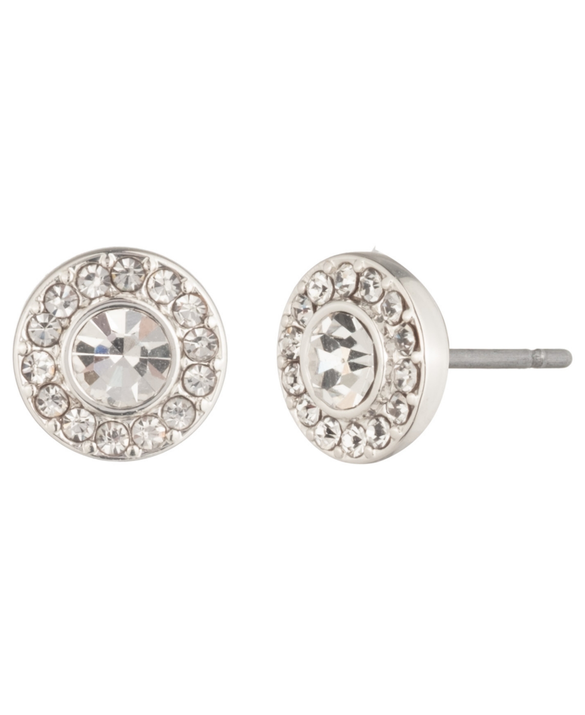 Click here for Lauren Ralph Lauren Glass Crystal Stone Pave Stud... prices