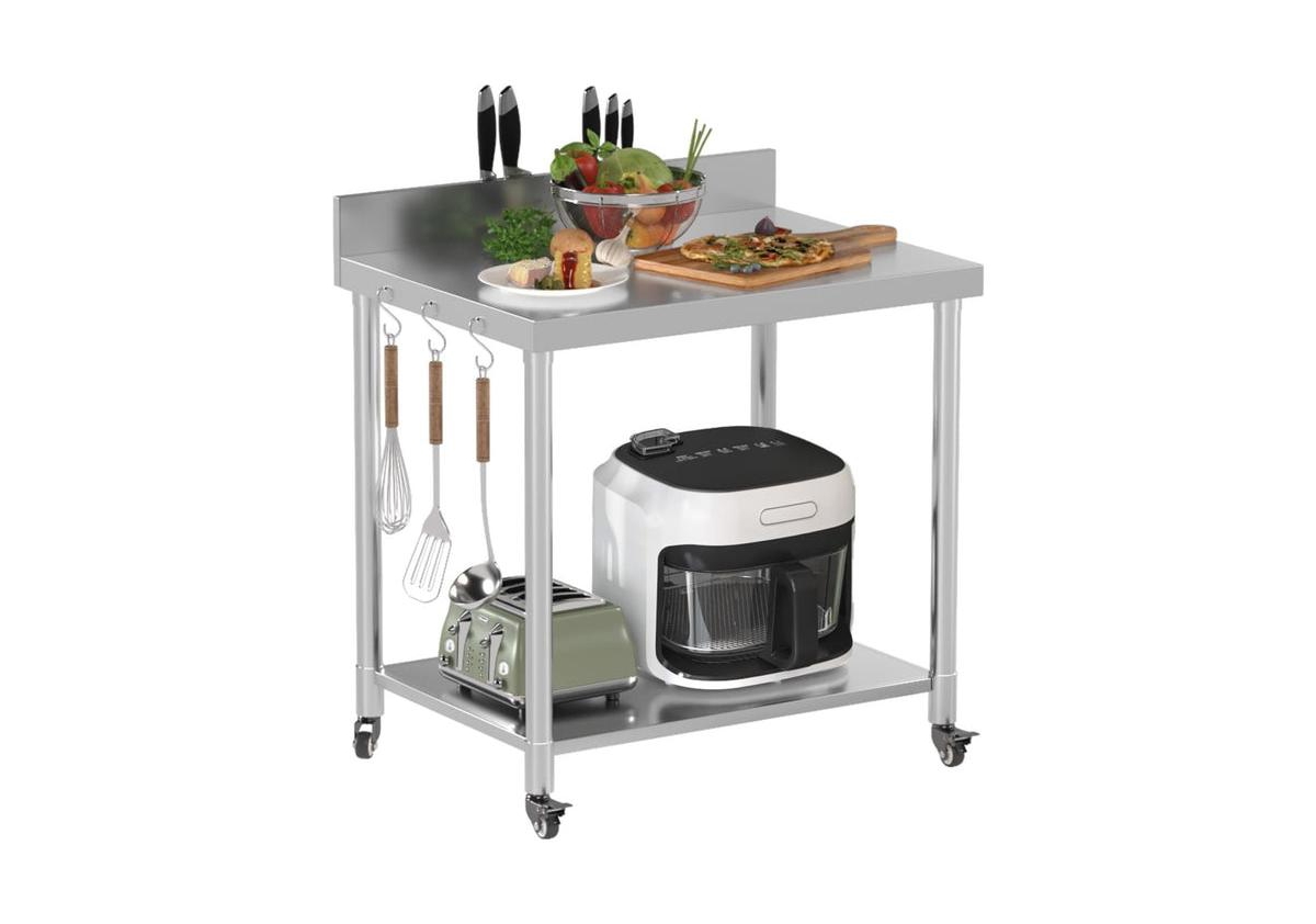 Click here for Aecojoy Stainless Steel Table 36"x30" wi... prices