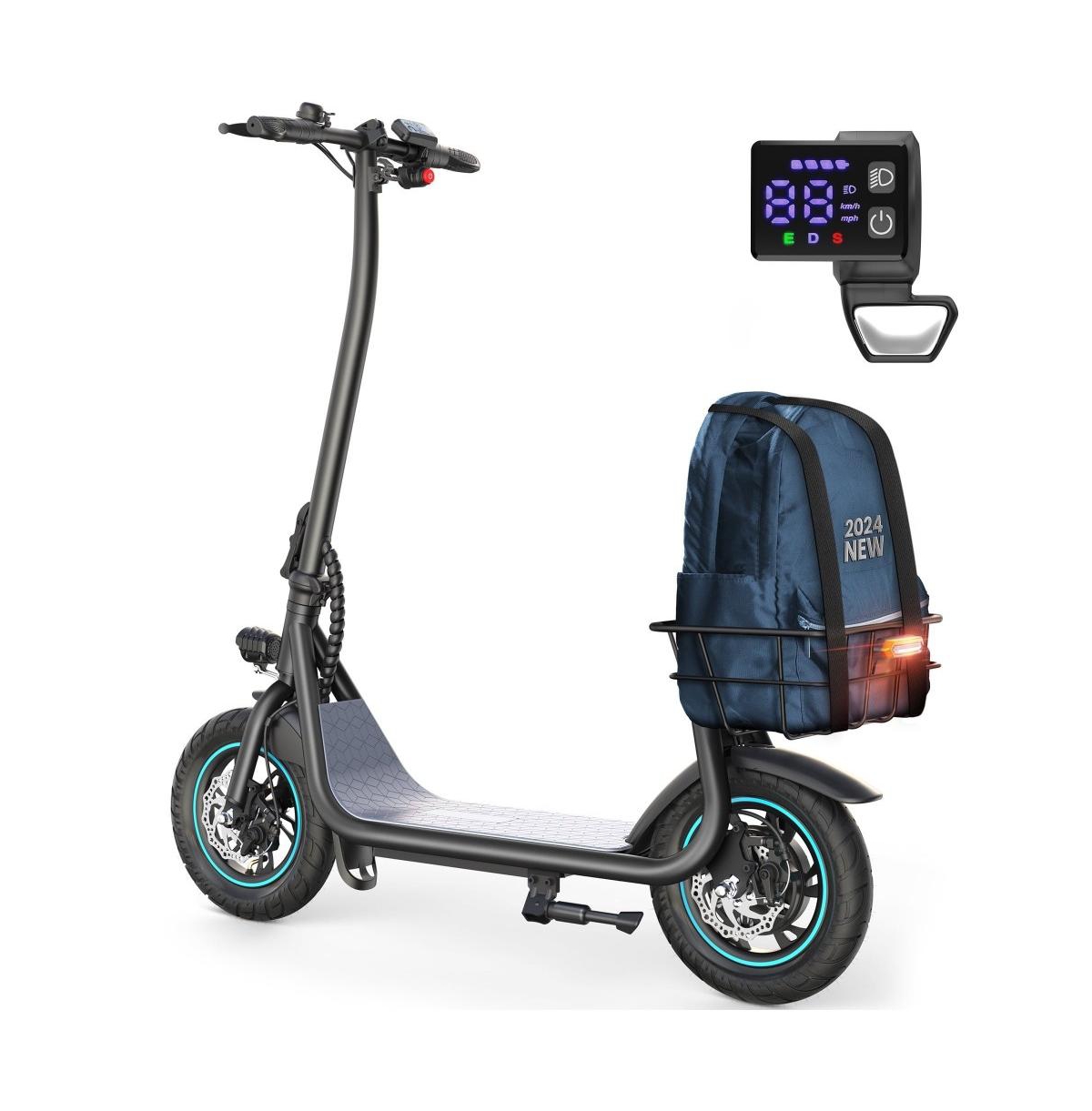 Click here for Folding Electric Scooter for Adults: 12" Soli... prices