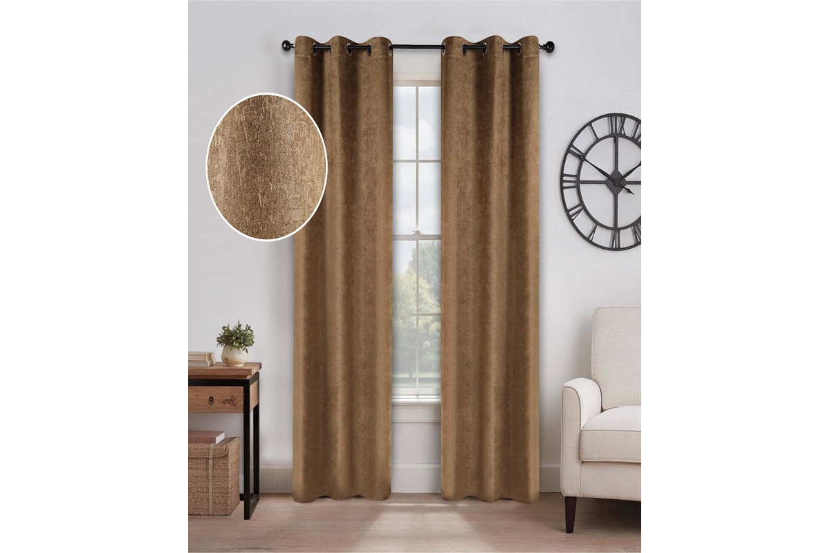 Click here for Superior Senna Textured Blackout Curtain Set of 2... prices