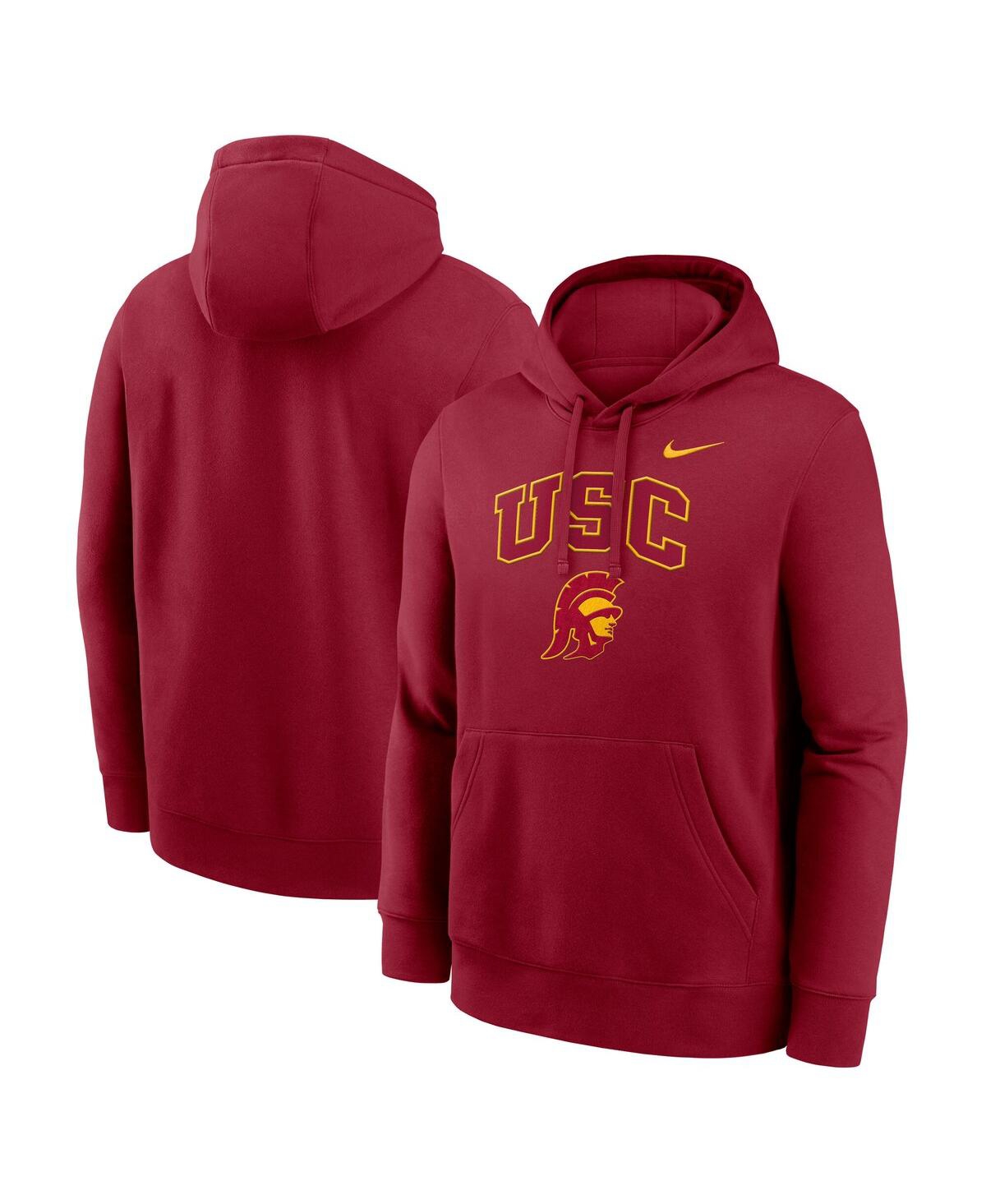 Click here for Nike Mens Cardinal Usc Trojans Club Fleece Arch Pu... prices