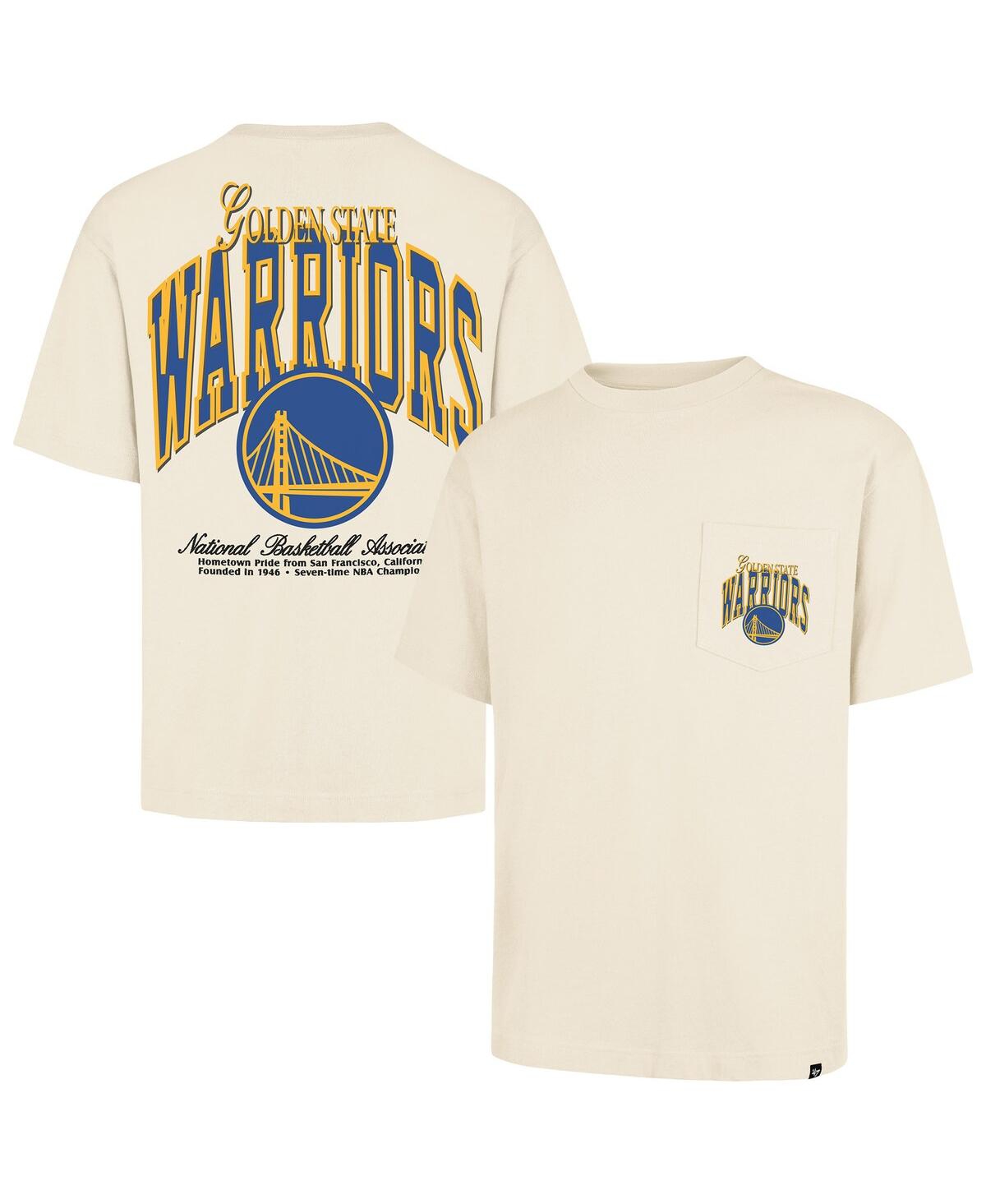 Click here for 47 Brand Mens and Womens Cream Golden State Warrio... prices