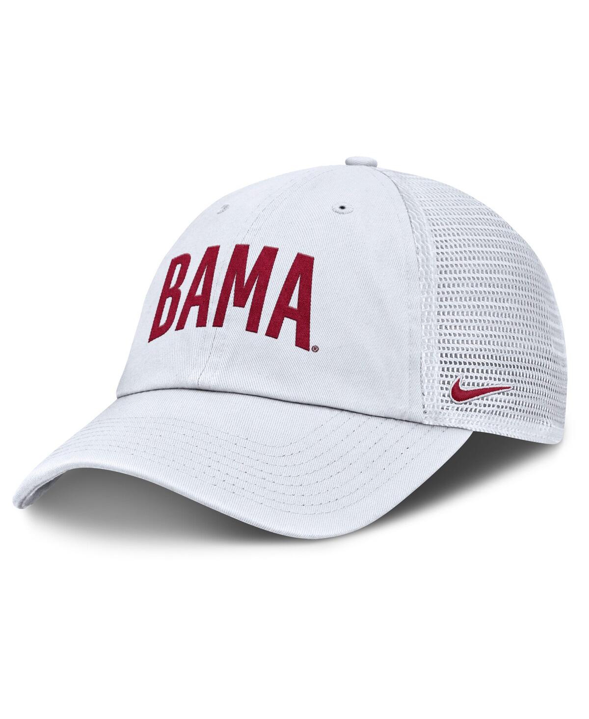 Click here for Nike Mens White Alabama Crimson Tide Club Campus T... prices